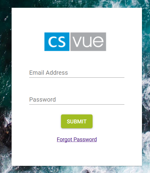 Accessing CS-VUE and Login – CS-VUE Compliance Management